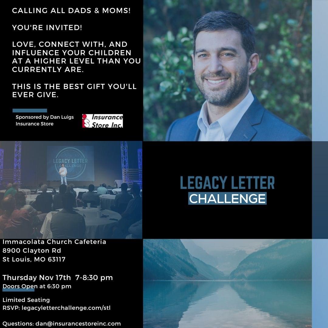 Legacy Letter Challenge St. Louis.